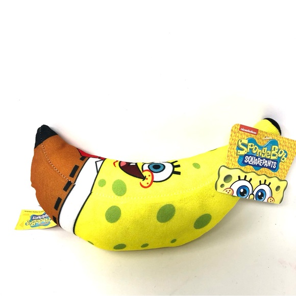 Good Stuff | Toys | Spongebob Squarepants Banana Spongebob Soft Plush ...